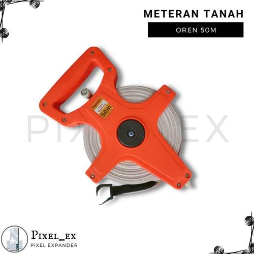 Jual Meteran Tanah Meteran Tancap Meteran Gulungan Fiber 50M Expander ...