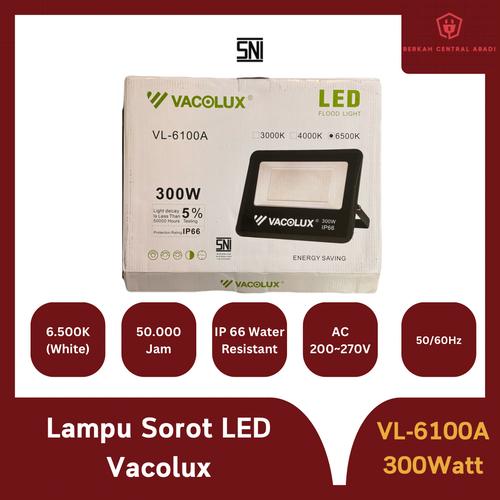 Jual Lampu Sorot Vacolux 300 Watt IP66 VL6100A SNI LED - Jakarta Barat ...