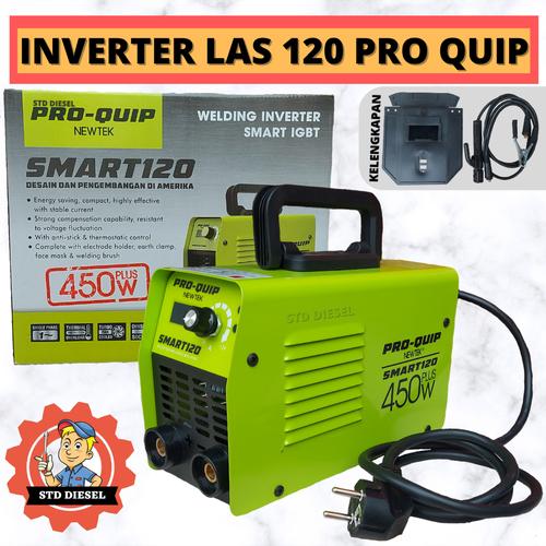 Jual INVERTER LAS MERK PRO QUIP SMART 120 LAS LISTRIK MINI KECIL 450 ...