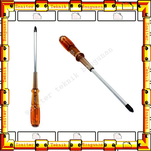 Jual Obeng Ketok Magnet Tembus Besi 6 Inch Plus Siyota / Obeng Getok ...