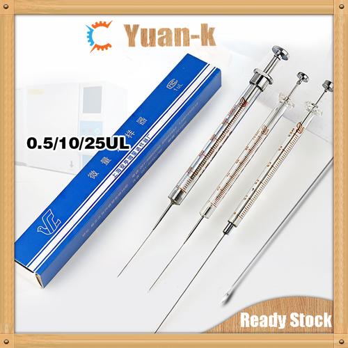 Jual Microliter Syringes Injector Glass Microliter Syringe Microliter ...