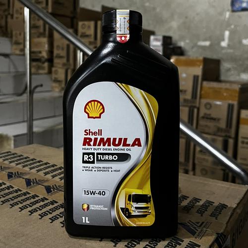 Jual Oli Mobil Diesel Shell RIMULA R3 TURBO 15W-40 1 Liter Asli ...