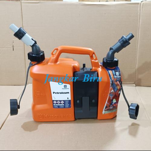 Jual Jerigen Combi Can 5L BBM - 2.5L Chain Oil With Tools Holder ...