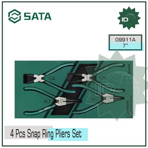 Promo Tang Snap Ring 7 " Tray Set 4 Pcs Snap Ring Pliers Set 09911A ...