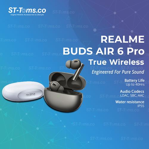 Promo Realme Buds Air 6 Pro 6Pro True Wireless TWS ANC Active Noise ...