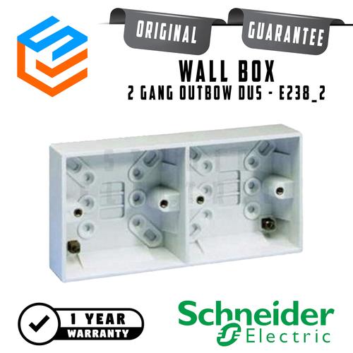 Jual Schneider Mounting Box Classic Outbow Doost 2 Gang Outbow Dus - E238_2 - Jakarta Barat ...