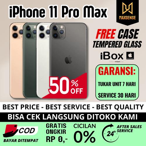 Jual IPHONE 11 PRO MAX 512GB 256GB 64GB SECOND ORIGINAL RESMI APPLE ...