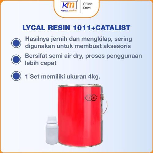 Jual Resin Lycal 1011 / Resin Bening Keras 4KG - Jakarta Selatan ...