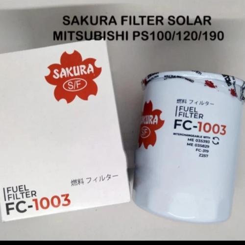 Jual SAKURA FC-1003/FC1003 Fuel Filter Solar Atas Canter PS125/PS 125 ...