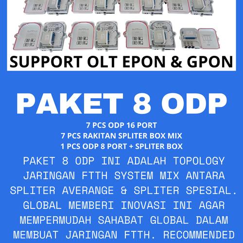 Jual PAKET 8 ODP LENGKAP DENGAN ODP 16 PORT - Kab. Demak - GLOBAL ...