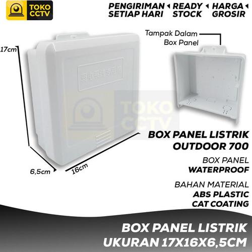 Jual Box Panel Listrik Outdoor 700 || Box Panel Listrik Waterproof ...