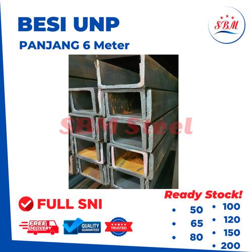 Jual BESI UNP 200 x 6 Meter - Kota Tangerang - SBM STEEL | Tokopedia