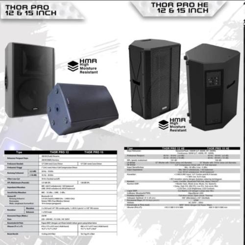 Jual Speaker Aktif Fidelity THOR PRO 12 HE 12ins Harga isi 1pcs / Speaker Aktif Fidelity THOR ...