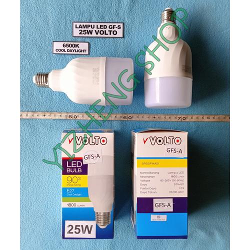 Jual LAMPU LED 25W 6500K GFS-A PUTIH VOLTO GARANSI - Kab. Sidoarjo ...