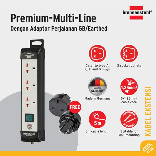 Promo Stop Kontak Kabel Ekstensi Terminal Listrik 3 Lubang Colokan ...