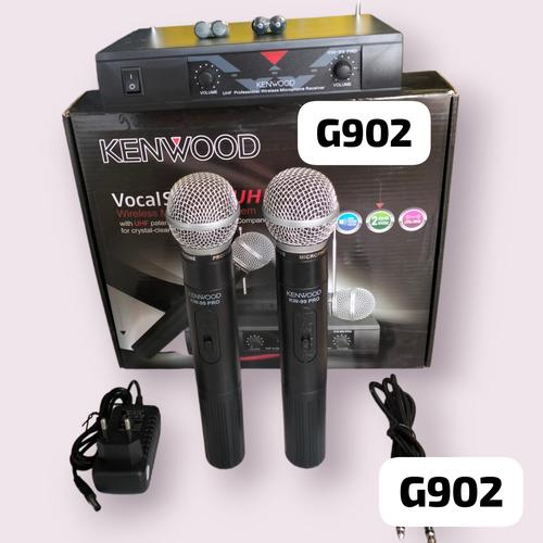 Jual G902 MIC WIRELESS DUAL MICROPHONE WIRELES HANDHELD UHF DOUBLE MIK ...