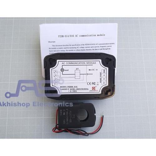 Jual FF PZEM-016 AC 0-100A 6in1 Electric Meter RS485 with Open CT ...