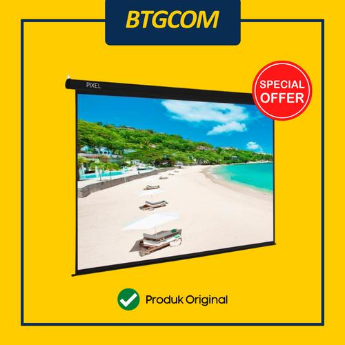 Jual WALL SCREEN PIXELSCREEN XLW84 LAYAR PROJECTOR/PROYEKTOR 84 INCH ...