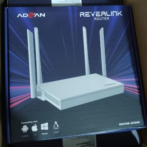 Jual ADVAN REVEALINK Dual Band Router Wireless AC1200 WIFI GIGABIT MU ...