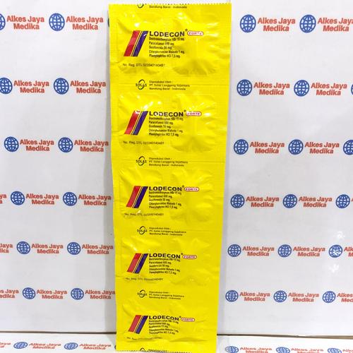 Jual Lodecon Forte Isi 10 Tablet - Obat Demam Batuk & Pilek - Kota ...