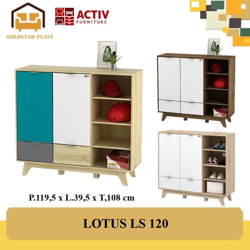 Promo Lemari Sepatu Modern/Rak Sepatu Minimalis/LOTUS LS SERIES - S ...