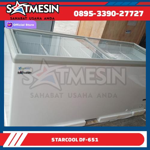 Promo Sliding Flat Glass Freezer Starcool DF-651 651 liter Cicil 0% 3x - Kota Tangerang ...