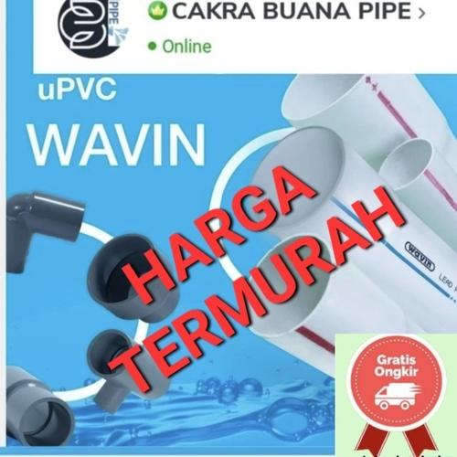 Jual Pipa PVC WAVIN PUTIH Uk.2 in, Type D/Pipa Wavin Putih type D ...