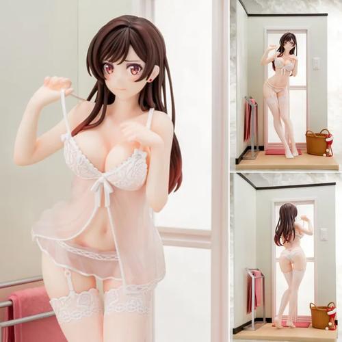 Jual [Partial Cast-Off] PVC Figure 1/6 Mizuhara Chizuru - See-through Lingerie Angel White Ver ...
