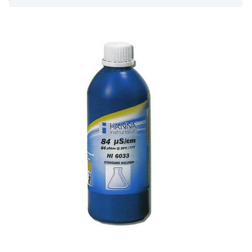 Jual Conductivity Calibration Solution 84µS/cm 500 ml|Hanna HI 6033 ...