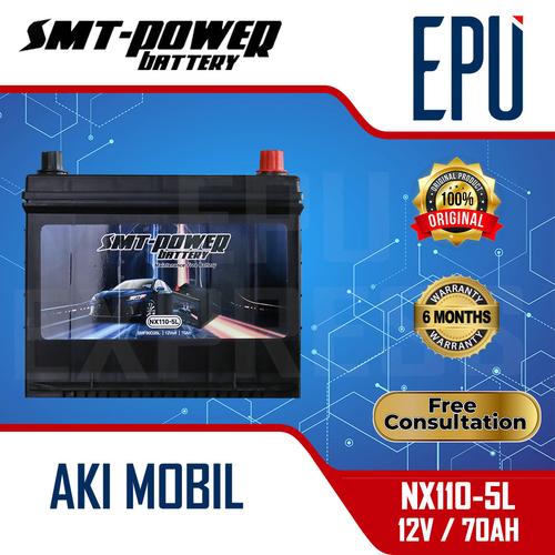Promo Aki Mobil SMT Power NX110-5L Aki Kering Mobil 12V 70AH Accu Mobil ...