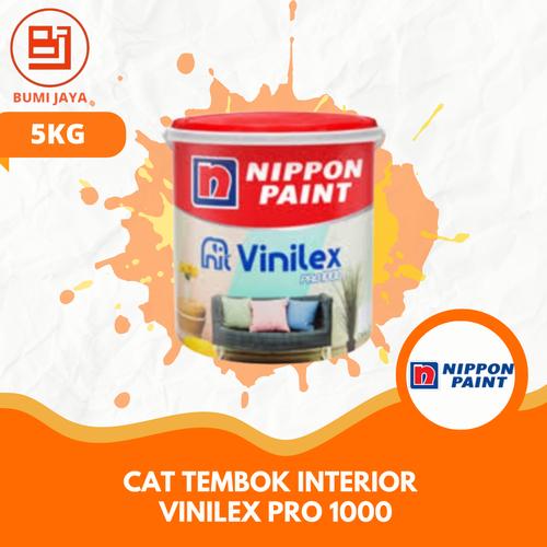 Jual cat tembok interior nippon paint vinilex pro 1000 4.5kg - Kota ...