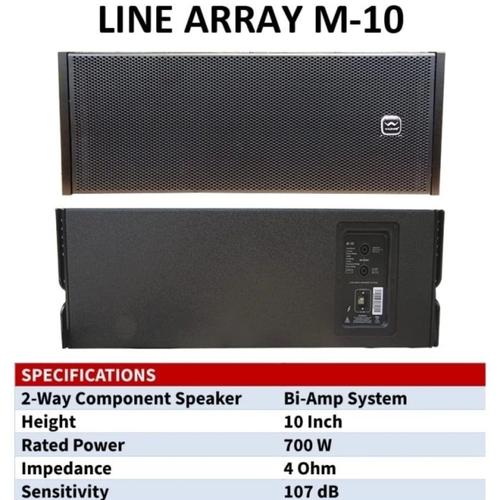 Jual speaker wisdom line array M-10 M10 - Kota Malang - Malang Audio ...