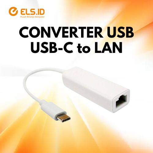 Jual Converter USB Type-C to LAN / Ethernet RJ45 - Kota Yogyakarta ...