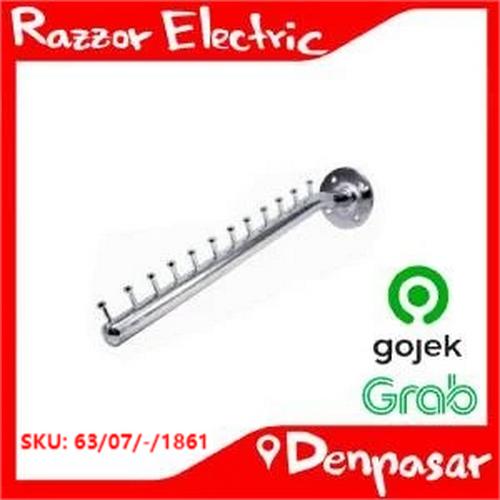 Jual HANGER SULING Gantungan Baju Dinding 12 Titik Lurus Display - Kota ...