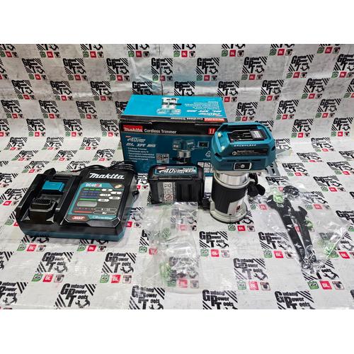 Jual Mesin Profil Trimmer Router Kayu Cordless Baterai Brushless Makita ...