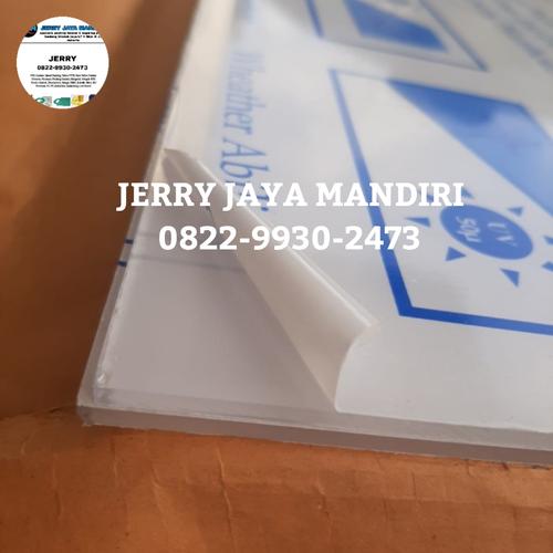 Jual Polycarbonate sheet clear uk.2mm x 122cm x 244cm/polikarbonat lembaran - Jakarta Barat ...