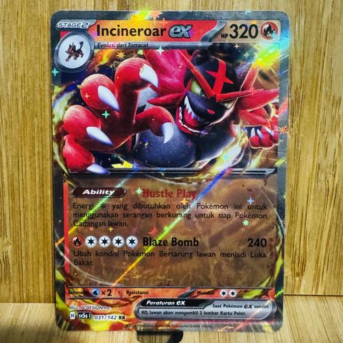 Jual Incineroar EX sv5s Kartu pokemon indonesia tcg card - Kota ...
