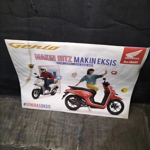 Jual poster brosur iklan Honda genio - Kab. Mojokerto - buku 6666 ...