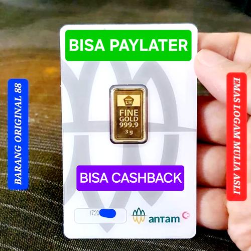 Jual EMAS ANTAM 3 GRAM ASLI CERTIEYE REDMARK LOGAM MULIA BARU TAHUN ...