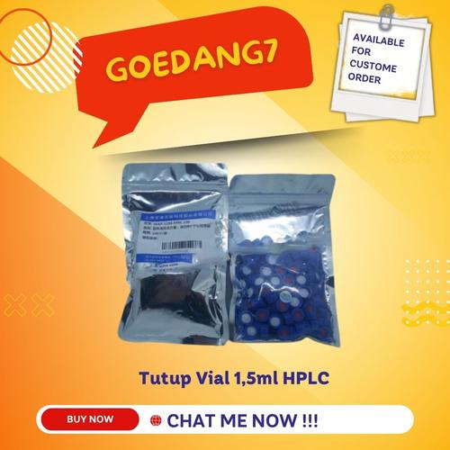 Jual Tutup Vial Ukuran 1,5ml HPLC - Kota Bogor - GOEDANG7 | Tokopedia