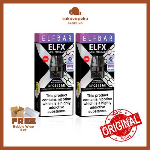 Jual CARTRIDGE ELF X POD KIT DUAL MESH CATRIDGE ELF X 2ML ORIGINAL by ...