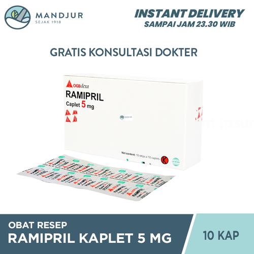 Jual Ramipril 5 Mg Strip 10 Kaplet / Hipertensi - Jakarta Pusat ...