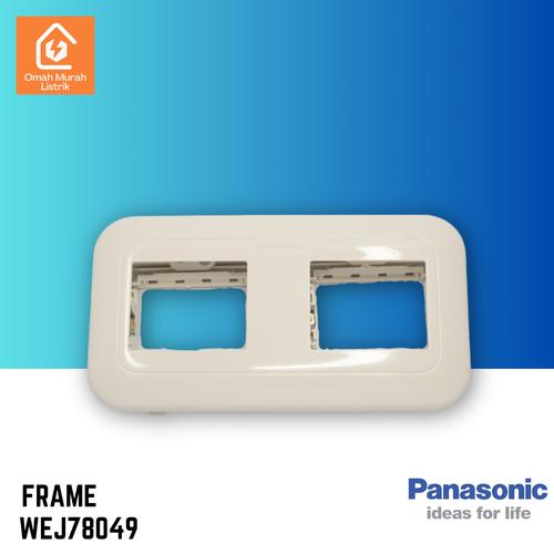 Jual PANASONIC INSIDE COVER / FRAME DOUBLE / GANDA WEJ78049 - Kab ...