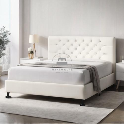 Jual Dipan Minimalis Motif Wajik | Divan Dan Sandaran Headboard ...