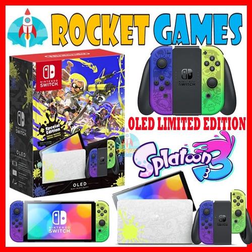 Jual CONSOLE NINTENDO SWITCH OLED CONSOLE SPLATOON 3 LIMITED EDITION ...