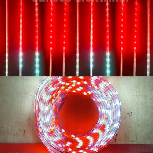 Jual Lampu 17 Agustus merah-putih Lampu LED Selang/LED Meteor merah ...