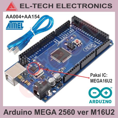 Jual ARDUINO ATMEGA 2560 R3 MEGA 16U2 Compatible Board Module + USB ...