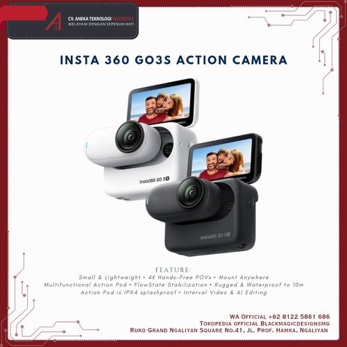 Jual Insta360 GO3S 4K Action Cam - Kota Semarang - Blackmagicdesignsmg | Tokopedia