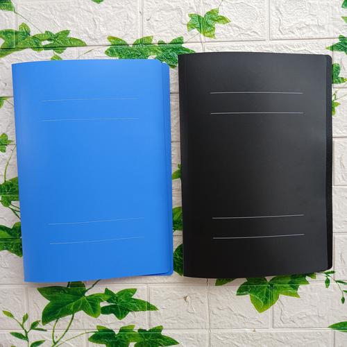 Jual KING JIM Map Snell 4437GA-F Flat File PP ukuran F4 SATUAN - Biru ...