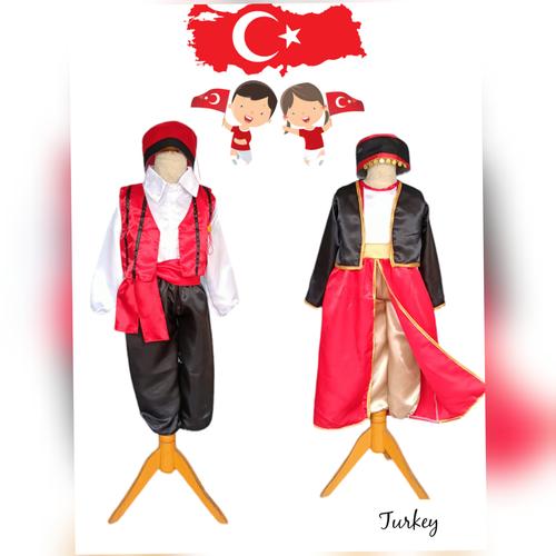 Jual Turki Baju Negara Anak/Kostum Benua Eropa/National Costume Of ...